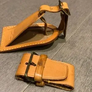 Louis Vuitton | Other | Authentic Louis Vuitton Luggage Tag Name Tag ...